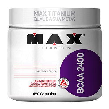 Bcaa 2400mg 450 Caps Max Titanium - BCAA - Magazine Luiza