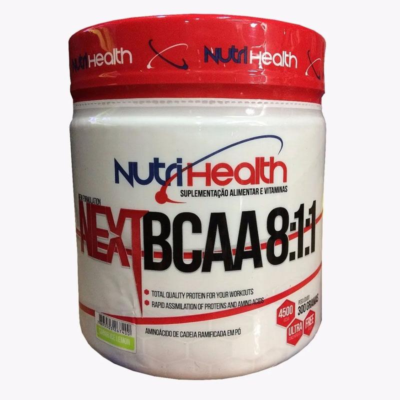 Bcaa 8:1:1 - 300g - Nutri Health - BCAA - Magazine Luiza