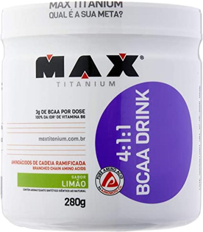 Bcaa Max Titanium 4:1:1 280 gramas varios sabores - BCAA - Magazine Luiza