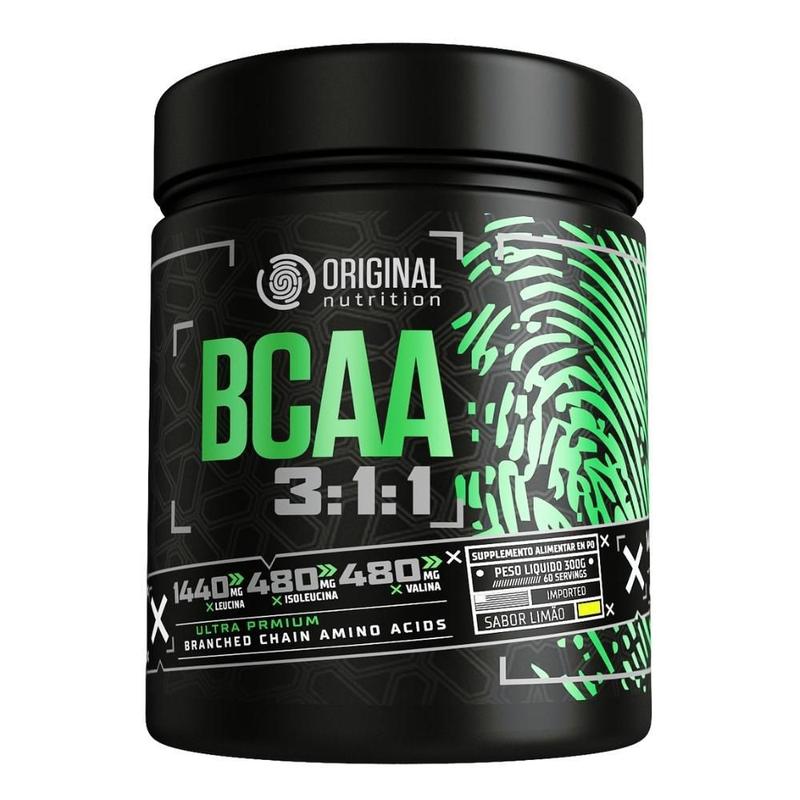Bcaa Powder 300G Original Nutrition - Limão - BCAA - Magazine Luiza
