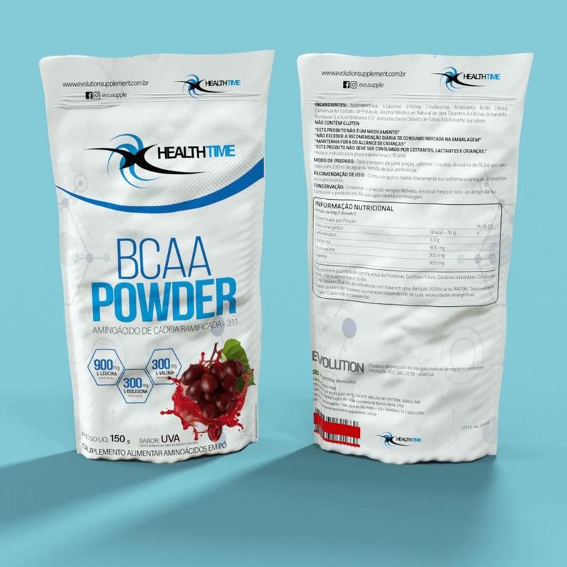 Bcaa powder health uva - refil 150g - BCAA - Magazine Luiza