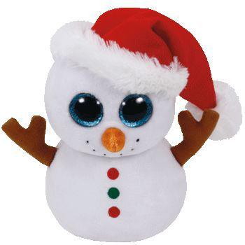 Beanie Boos - Scoop Boneco de Neve de Natal - DTC - Pelúcia - Magazine ...