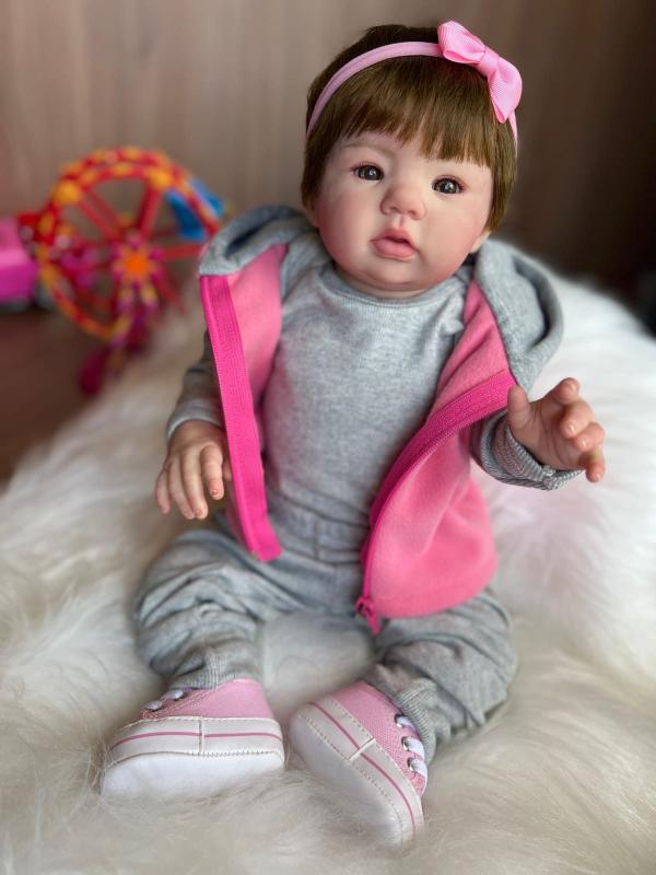 Bebê Reborn Helena - Kit Completo - Lanny Baby - Bonecas - Magazine Luiza