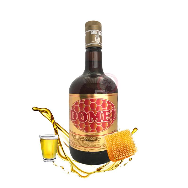 Bebida Alcoólica Cachaça Domel Pinga e Mel 880 ML Exclusiva - Paulista ...