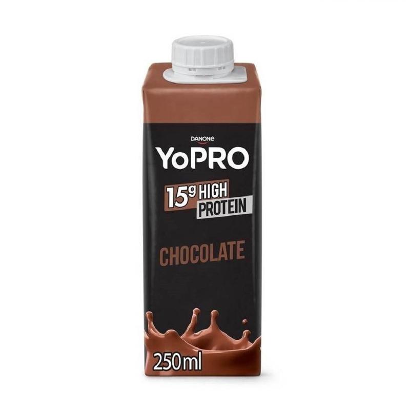 Bebida Láctea 15g High Protein Sabor Chocolate 250ml 1 UN Yopro ...