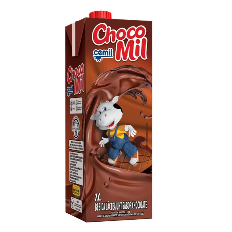 Bebida Láctea ChocoMil Cemil 1 lt - Bebida Láctea - Magazine Luiza