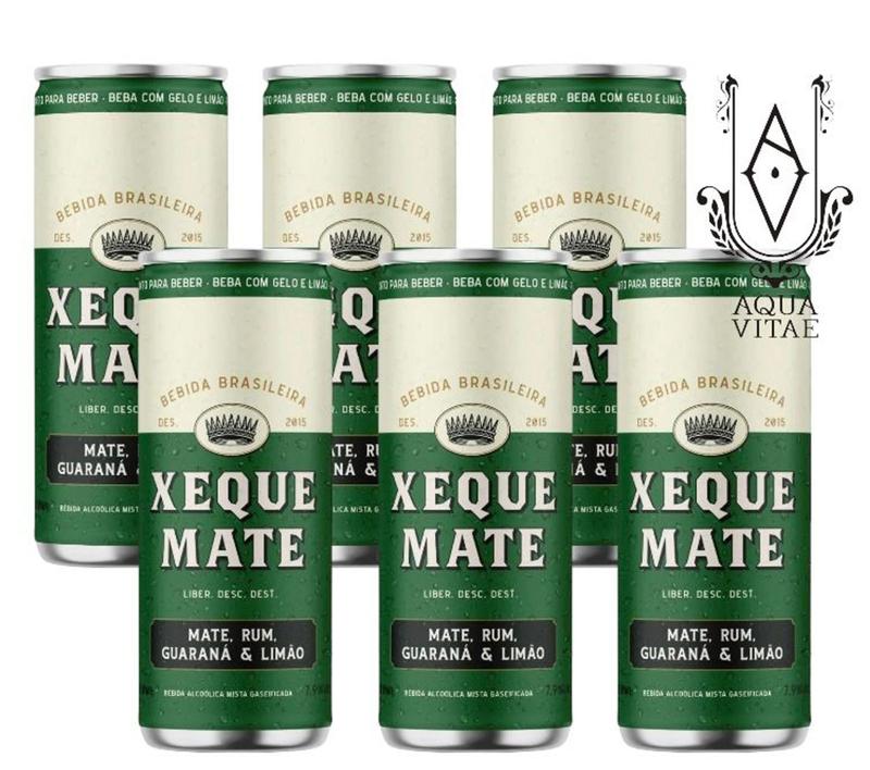 Bebida Mista Xeque Mate Draft Rum - Pack c/06 Latas 310ml - Bebida ...