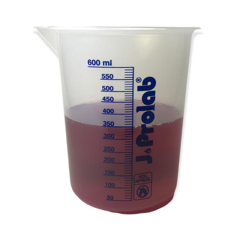 Becker Bequer Plástico Forma Baixa 600 Ml Polipropileno - J Prolab ...