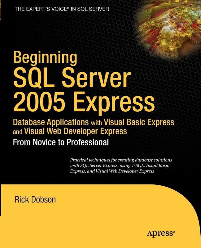 Beginning SQL Server Express Database Applications - Springer Nature ...