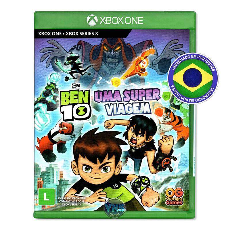 Ben 10: Uma Super Viagem - Xbox One - Outright Games - Jogos de Ação ...