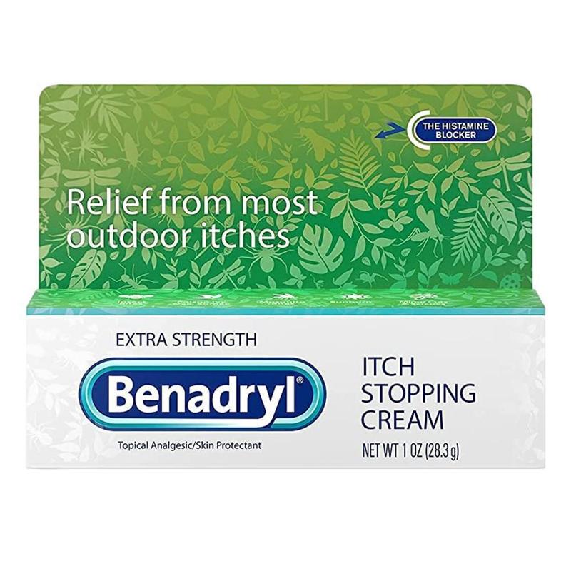 Benadryl Extra Strength Creme Para Alívio Da Coceira - 28.3G - Pomadas ...