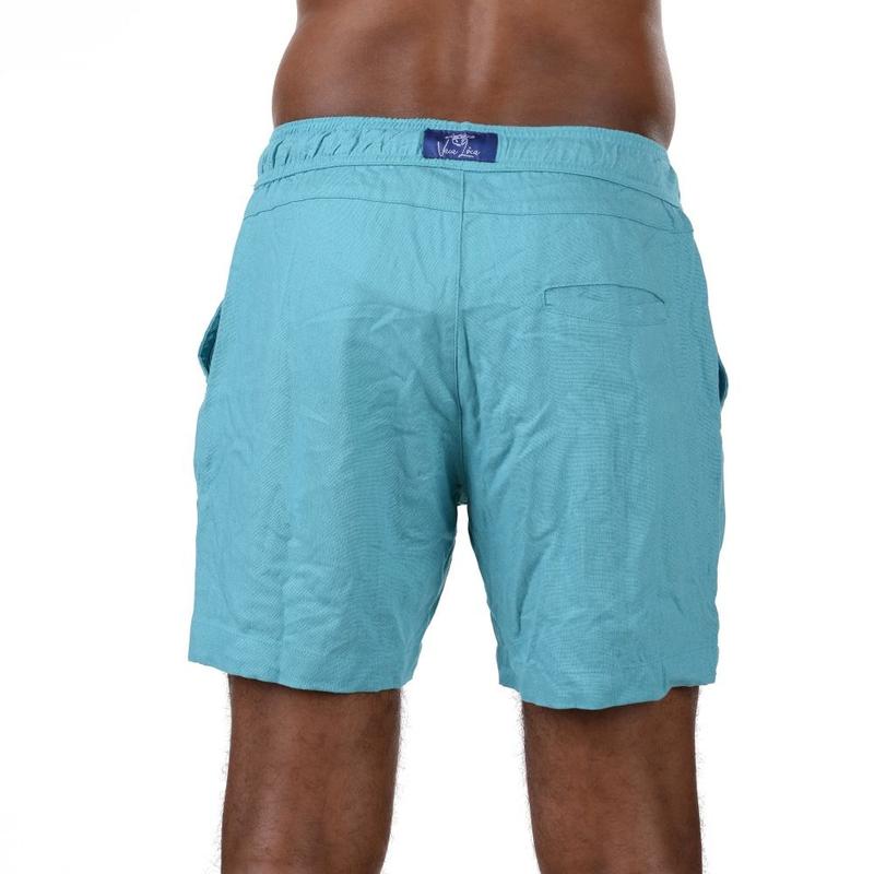 Bermuda Masculina Linho Erva Cidreira - Vaca Lôca - Bermuda Masculina ...