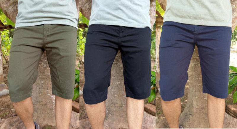 Bermuda Masculina Sarja Kit/4 - Habitus - Bermuda Plus Size Masculina ...