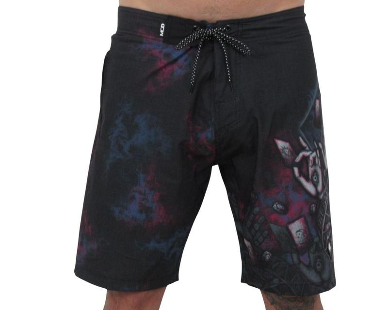 Bermuda Mcd Boardshorts Fortune Teller Rlk Preto - Bermuda Esportiva ...