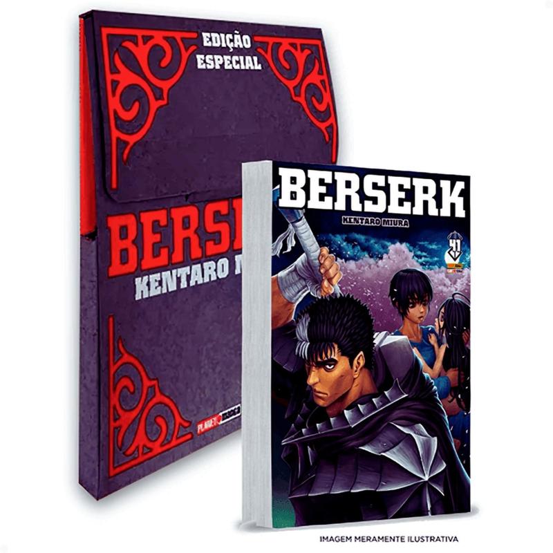 Berserk Edição de Luxo Mangá Vol. 41 - Capa Variante Com Maleta ...