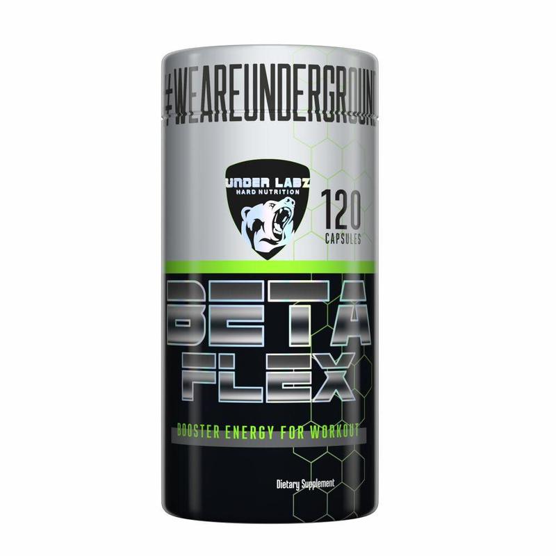 Beta Flexx 120 Cápsulas Pré Treino Muscular Força Foco - UNDERLABZ ...