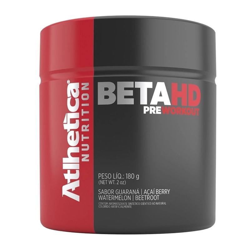 Beta HD Pré Workout 180g Atlhetica Nutrition - Pré Treino - Magazine Luiza