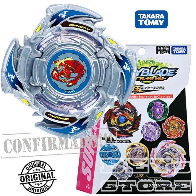 Beyblade B-170 08 Dranzer Volcano 0 Charge - Takara Tomy - Pião de ...