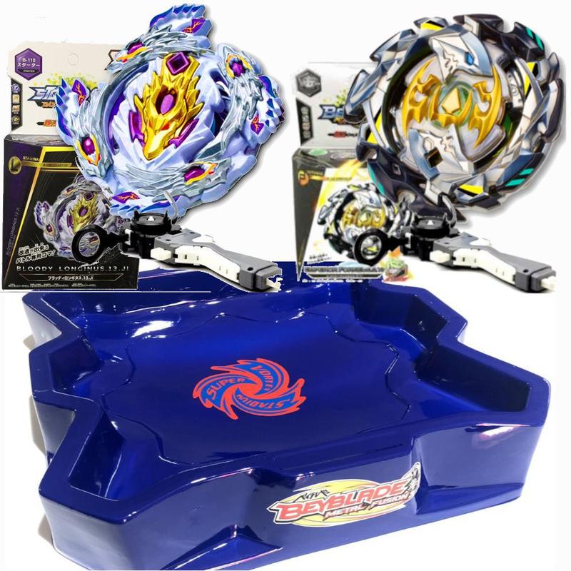 Beyblade Bloody Longinus vs Emperor Forneus Arena - TOP GYRO - Pião de Batalha - Magazine Luiza