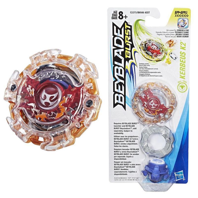 Beyblade Burst Kerbeus K2 Original Metal Hasbro - Pião de Batalha e ...