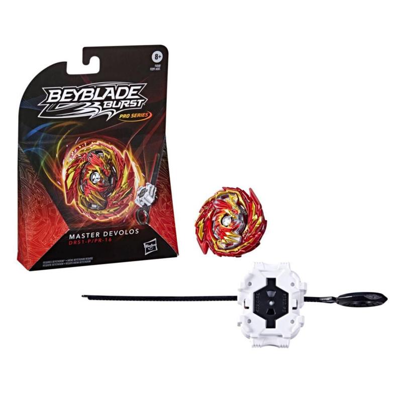 Beyblade Burst Pro Series - Master Devolos Kit Inicial - Hasbro - Pião ...