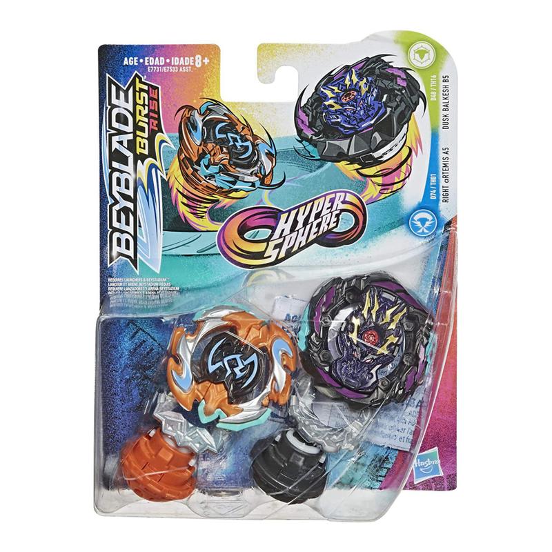 Beyblade Burst Rise Dual Pack - Right Artemis x Dusk Balkesh Hasbro ...