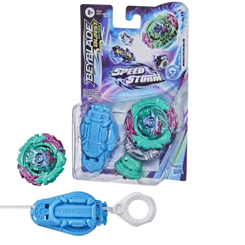 Beyblade Burst Speed Storm World Evo Helios H6 Hasbro - Pião de Batalha ...
