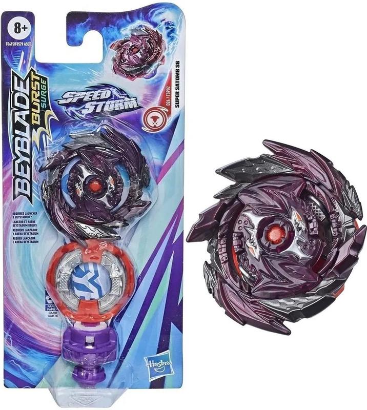 Beyblade Burst Surge - Speed Storm Super Satomb S6 - Hasbro - Pião de ...