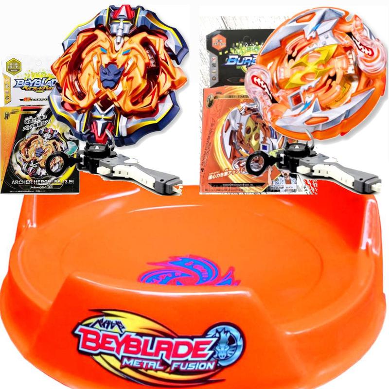 Beyblade Crash Ragnaruk vs Archer Hercules - TOP GYRO - Pião de Batalha e Acessórios - Magazine ...