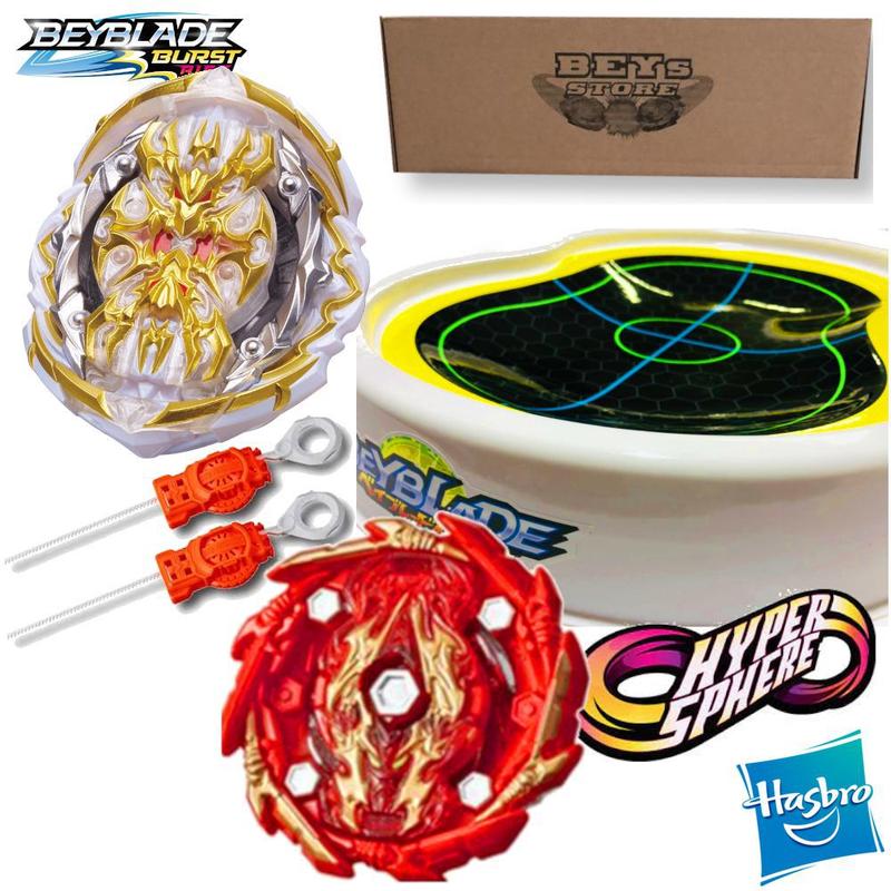 Beyblade Royal Genesis + Bushi Ashindra A5 + Arena Batalha - Hasbro ...