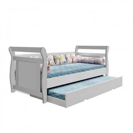 Bicama Infantil Cabeceira Lisa Babá Happy Tigus Baby Branco - Bicama ...