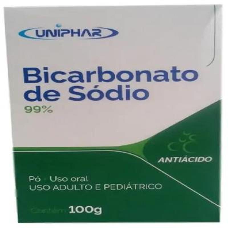 Bicarbornato De Sódio 100G - UNIPHAR - Bicarbonato - Magazine Luiza