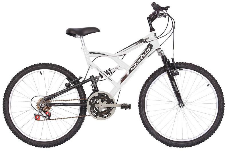 Bicicleta Aro 24 Dupla Susp. 18v Status - STATUS BIKE - Bicicleta ...