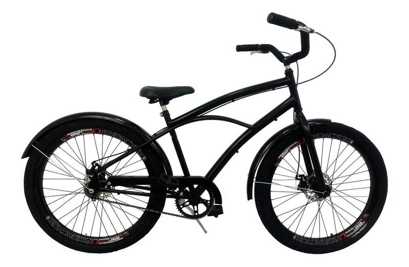 Bicicleta Beach Praiana Harley Freio Disco Pneu Flame Top ! - RMA ...