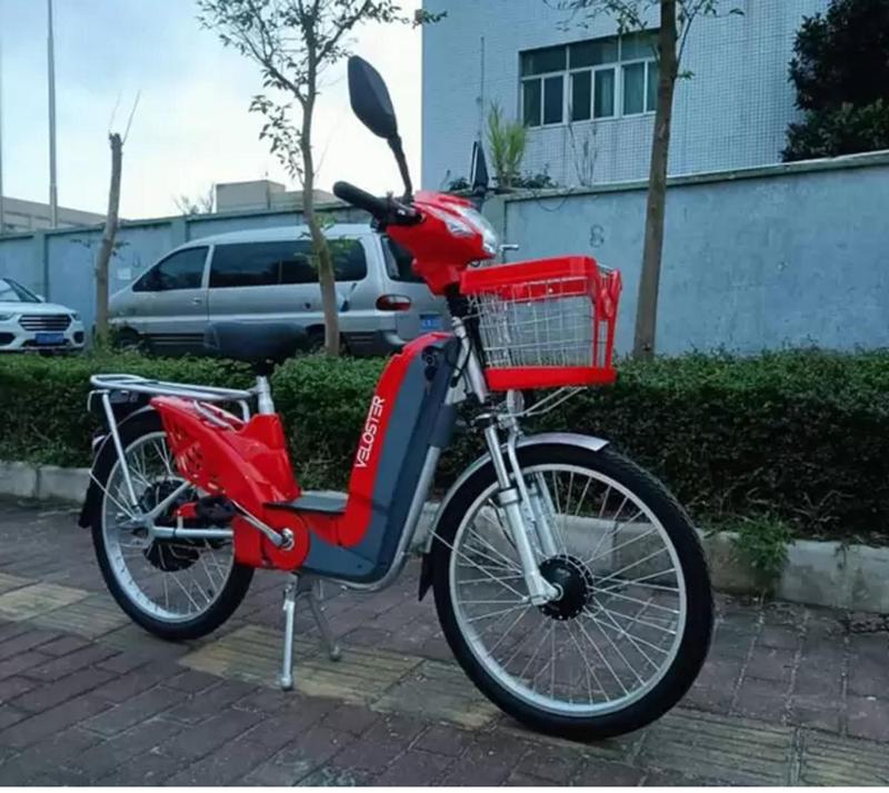 Bicicleta Elétrica 350w 48v 12ah Veloster Vermelha - Bicicleta ...