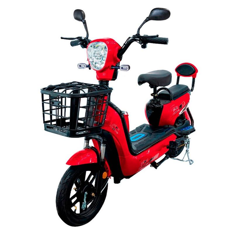 Bicicleta Elétrica - Classic II PAM - 500w 48v 13Ah Lithium - Vermelha ...