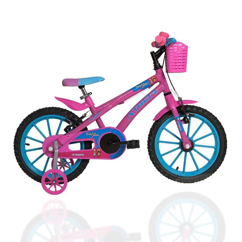Bicicleta Infantil Aro 16 Athor Baby Lux Angel Bike Feminina - Athor Bikes - Bicicleta Infantil ...