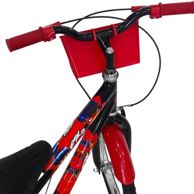 Bicicleta infantil aro 16 menina de 3 e 7 anos com rodas de alumínio ...