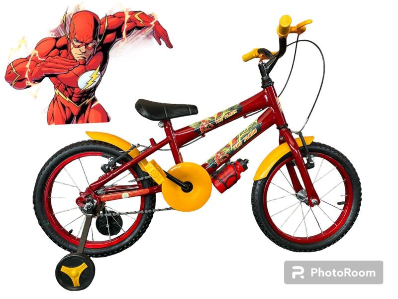 bicicleta infantil aro 16 personagem-flash - newbike - Bicicleta ...