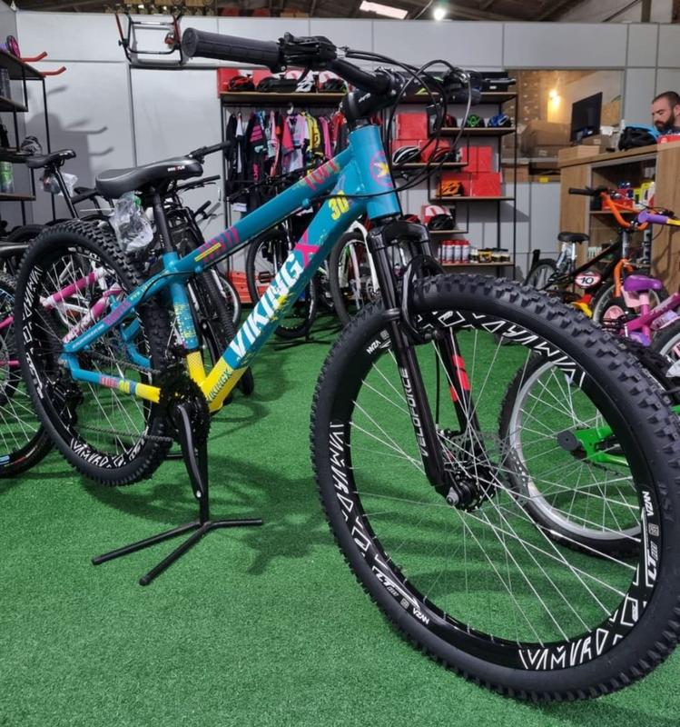 Bicicleta Viking X TUFF25 Freeride Aro 26 Freio a Disco 21 Velocidades Cambios Shimano ...