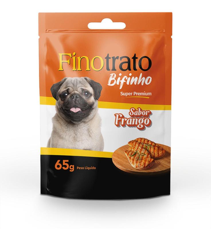 Bifinho Fino Trato sabor frango 65g - Bifinhos e Petiscos para Cachorro ...