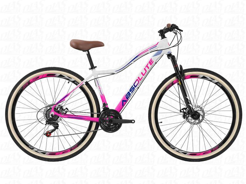 Bike Feminina 29 Retro Absolute Hera 24 Marcha Freio a Disco ...