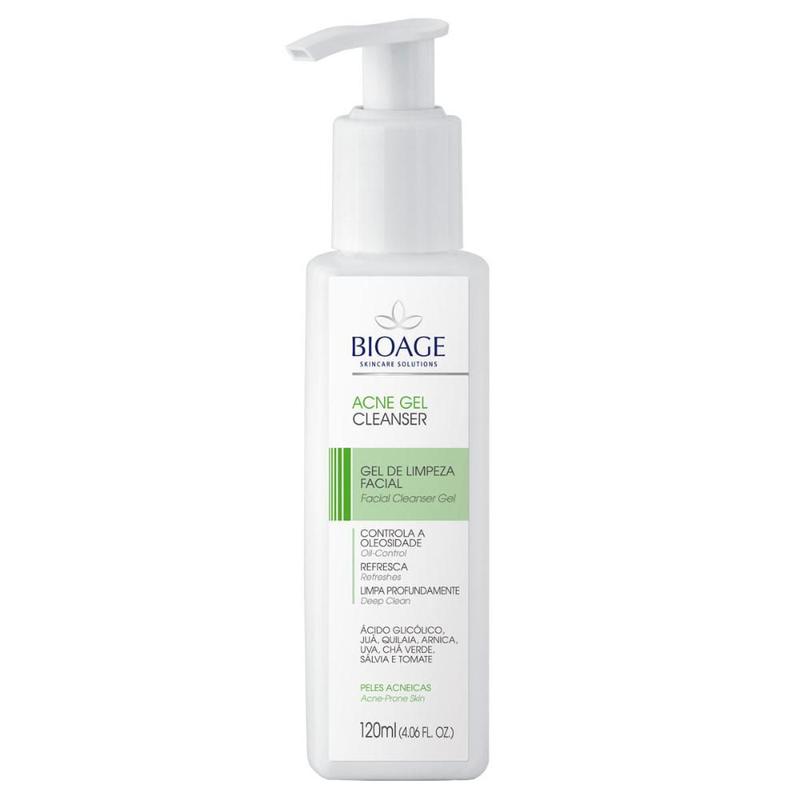 Bio-Acne Solution Cleanser - 120Ml - Bioage - Sabonete Corporal ...