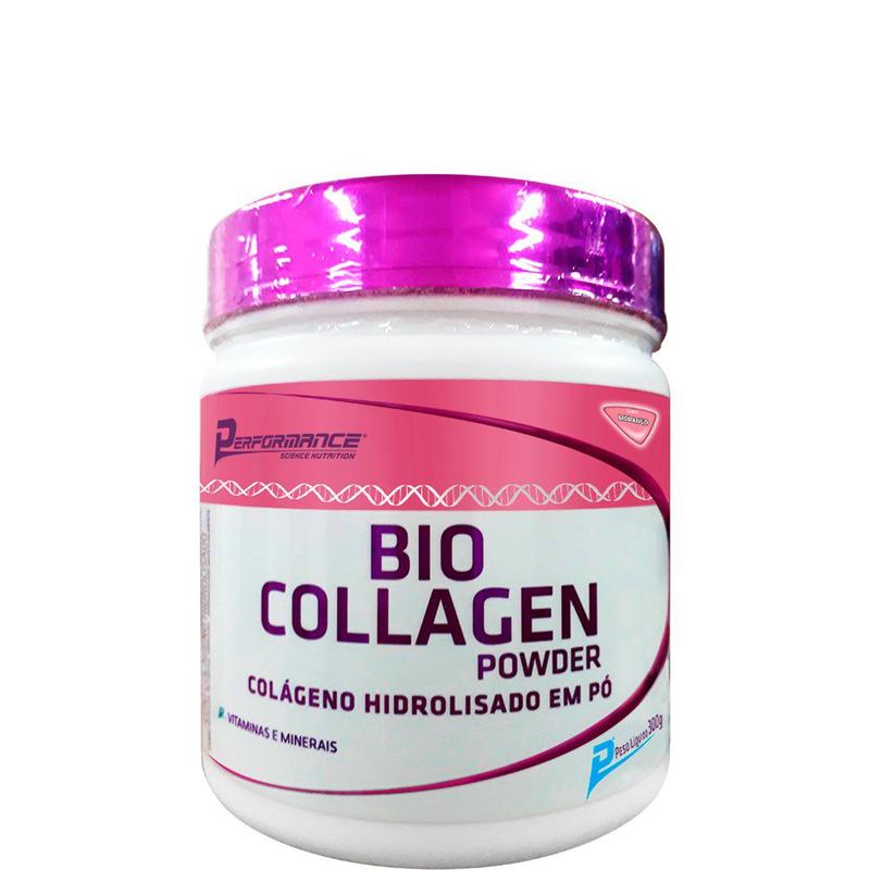 Bio collagen powder morango 300 gr - PERFORMANCE - Colágeno - Magazine ...