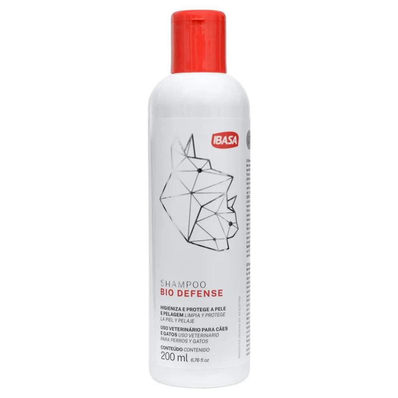 Bio Defense Shampoo Cães e Gatos Ibasa 200ml - Ibasa Pet - Outros Pet ...