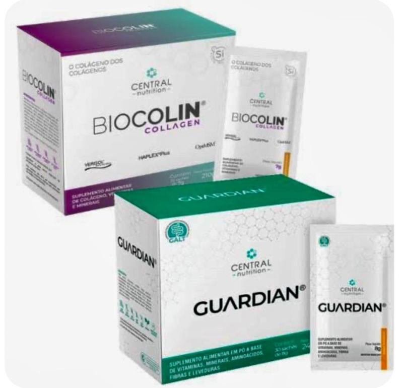 Biocolin Collagen 210g + Guardian 240g - Central Nutrition - Colágeno ...