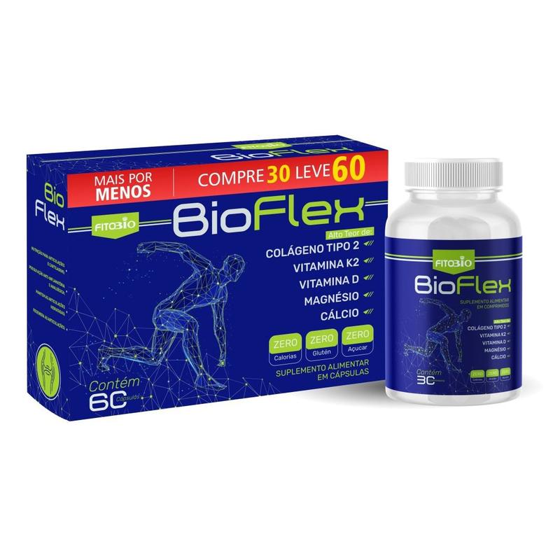 Bioflex Suplemento Alimentar Fitobio - 60 Comprimidos - No Magalu ...