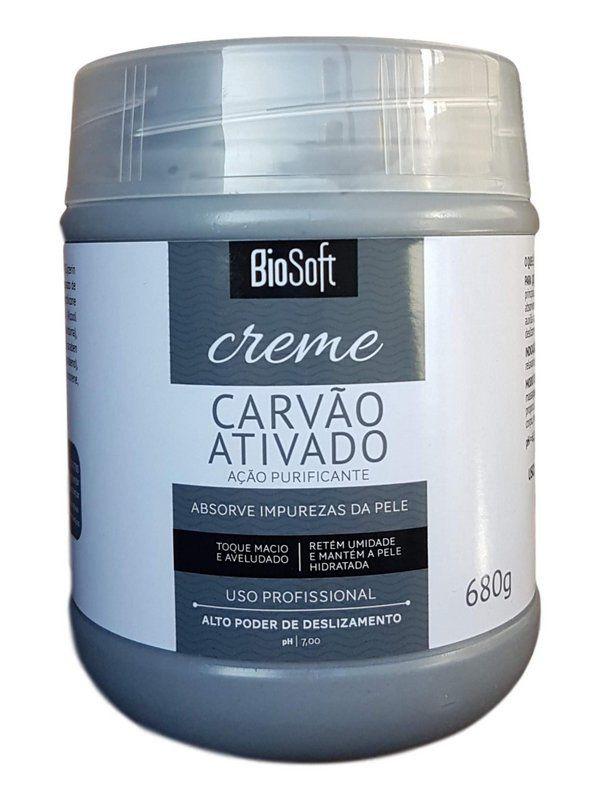 BioSoft Creme Carvão Ativado Ação Purificante 680gr - Bio Soft - Barra ...