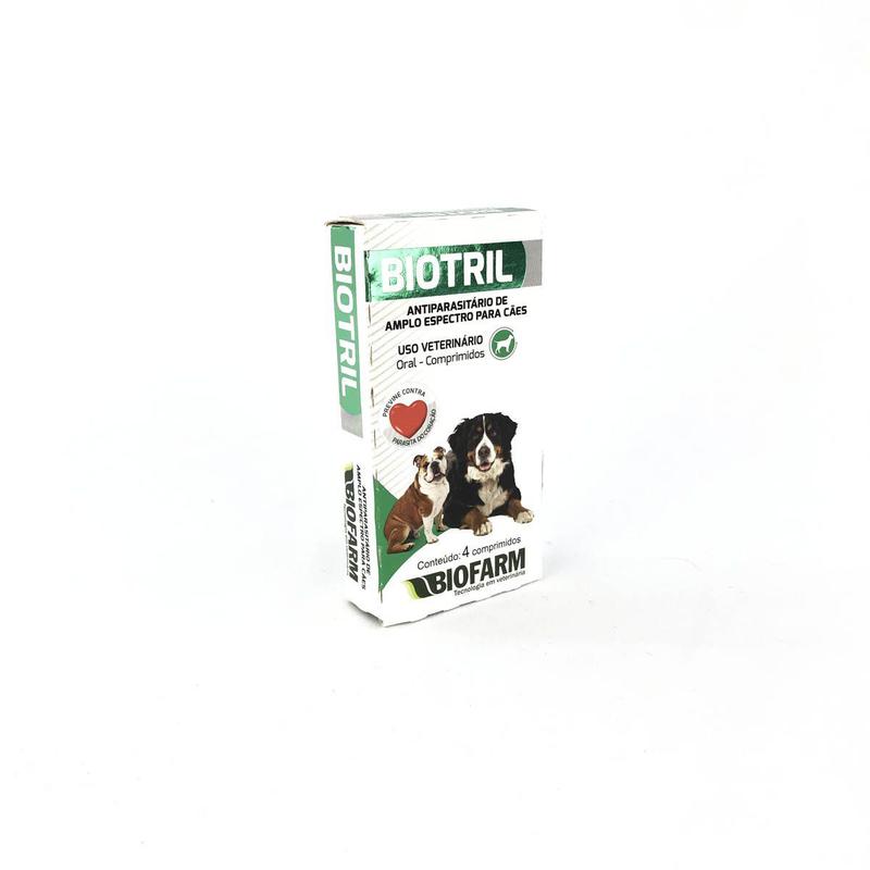 Biotril - Caixa com 04 Comprimidos - NMR VET - 6603 - Porta Comprimidos ...