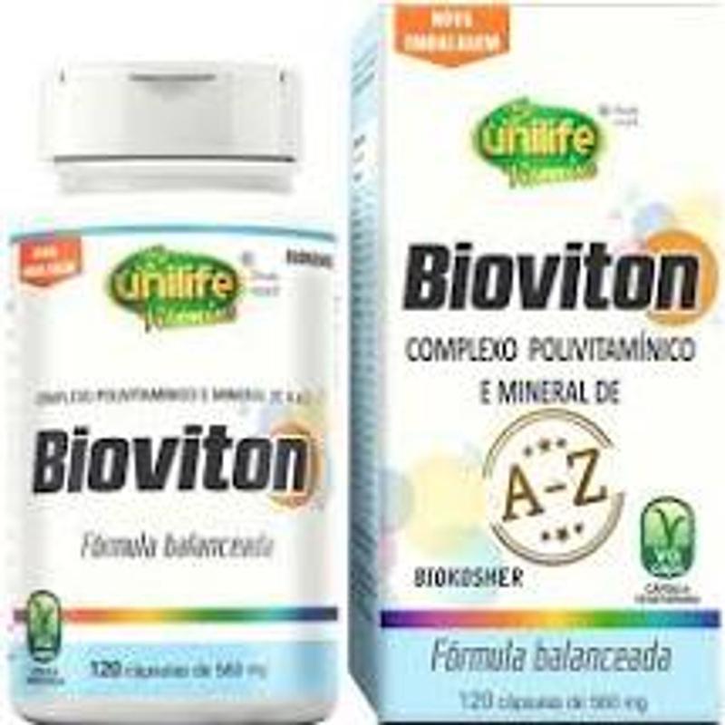 Bioviton Multivitamínico 560mg 60 cápsulas Unilife - Multivitamínico ...